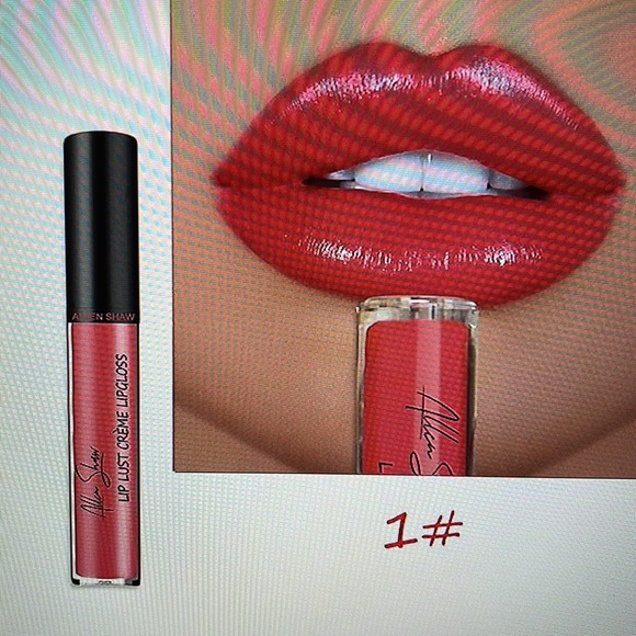 Allen Shaw | Makeup | Nib Allen Shaw Cream Lip Glaze Lipsticklipgloss ...